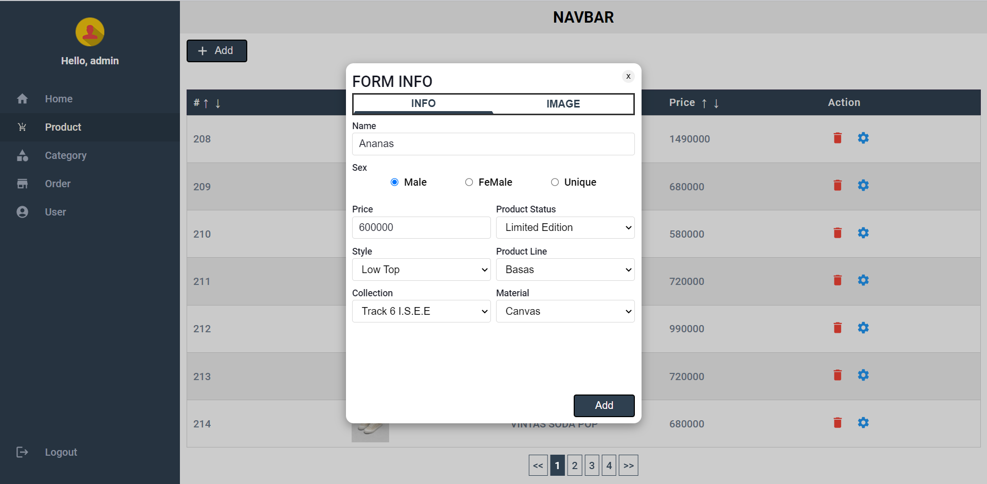 GitHub - HoaiNam1511/shoes-shop-admin