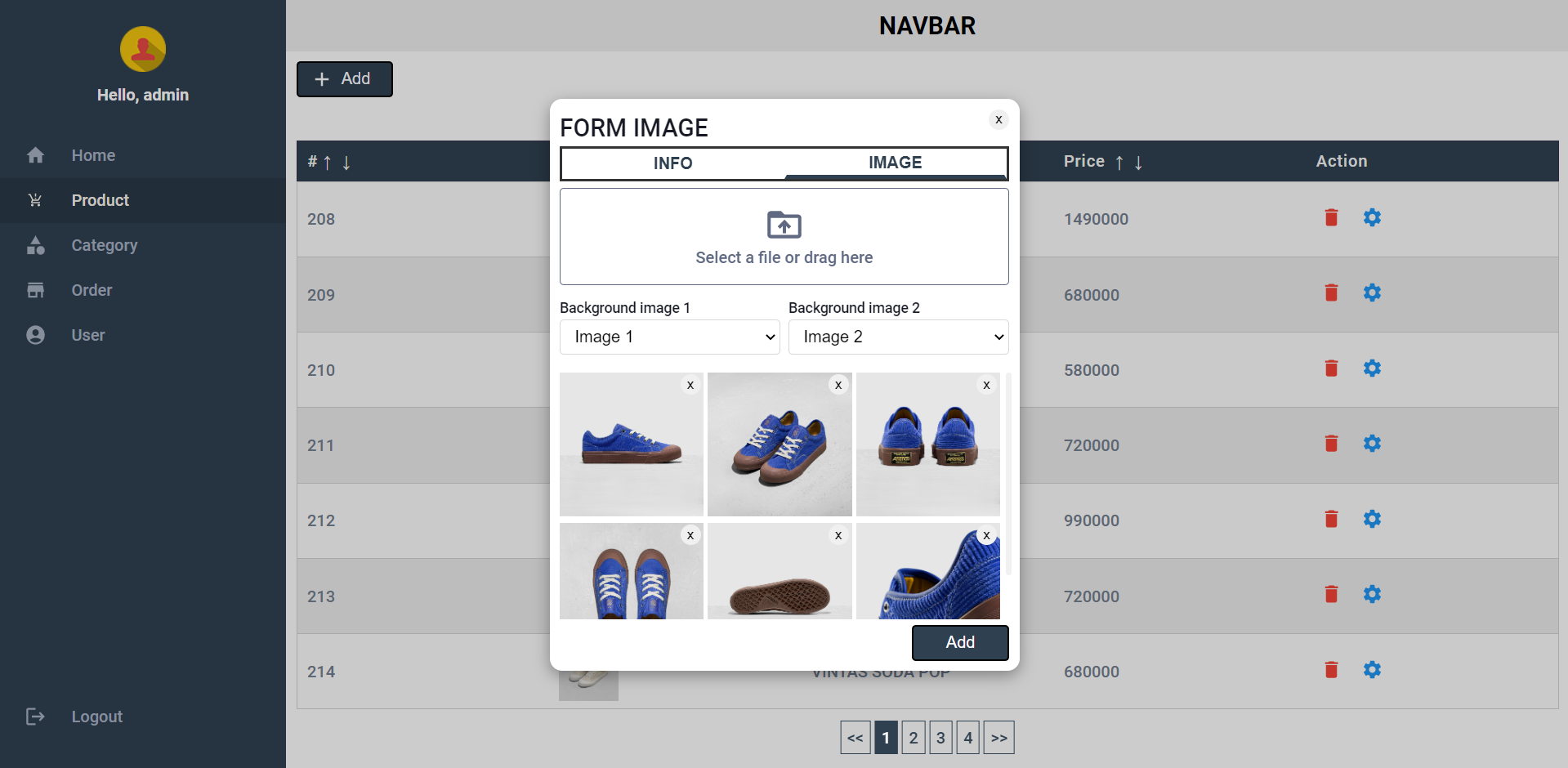 Github Hoainam1511shoes Shop Admin