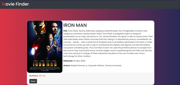 GitHub - tevinhendricks/movie-finder: Movie finder using php and a API