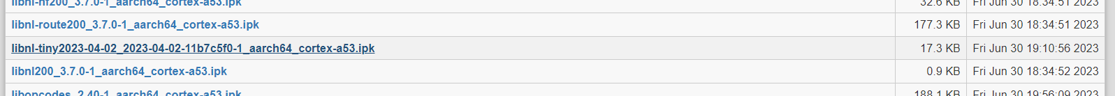 源码中的 libnl-tiny 为 libnl-tiny2023-07-01，但仓库里为老版本 libnl-tiny2023-04-02 · Issue #1006 · immortalwrt ...