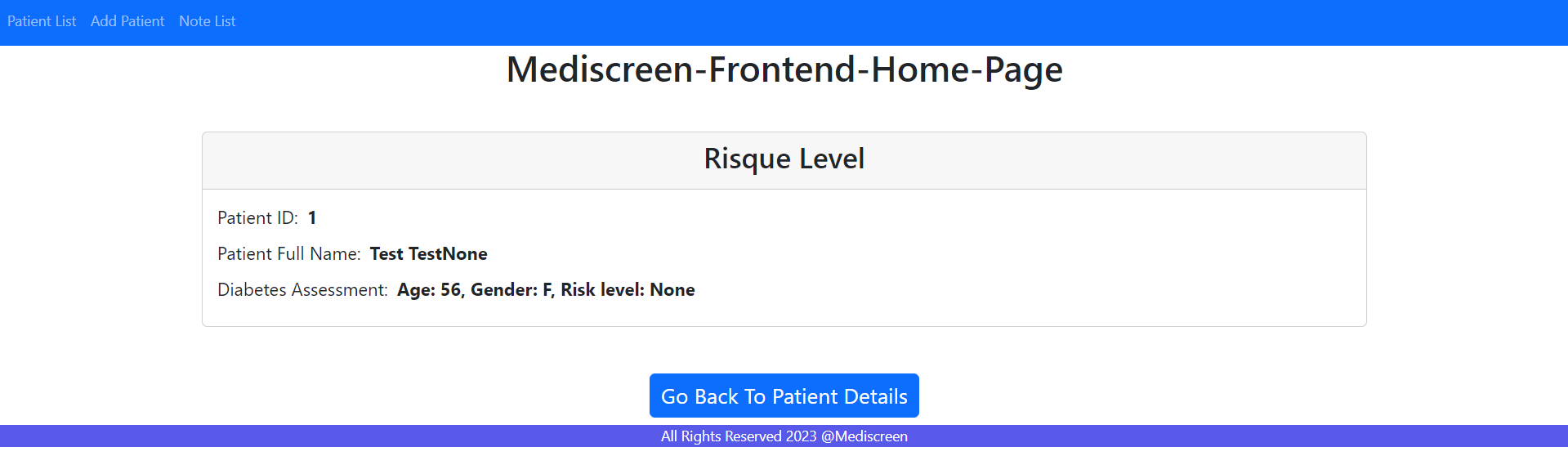 GitHub - Subhi-DaJava/Mediscreen-OC-P9