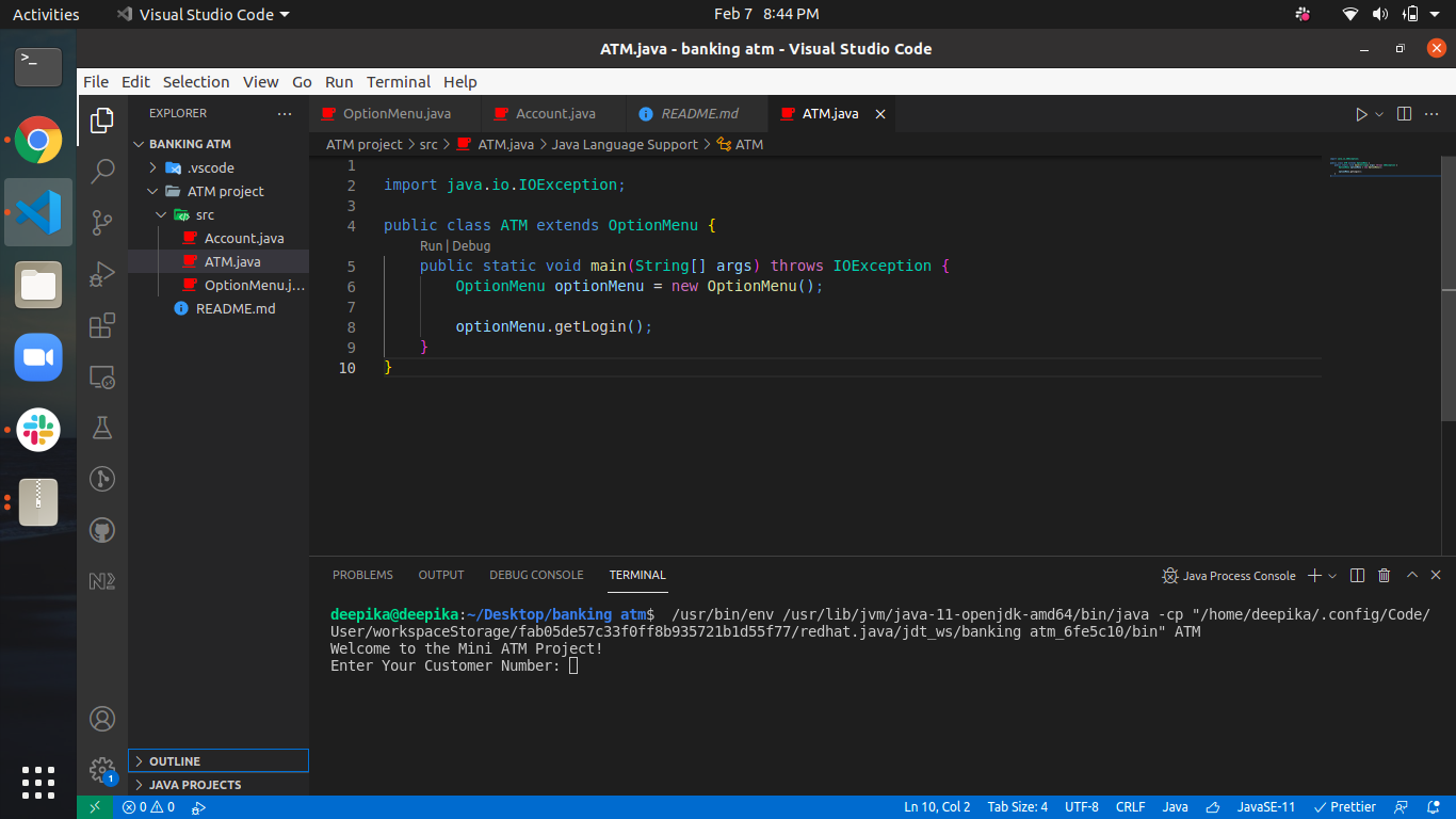 GitHub - deepika6232/ATM-system