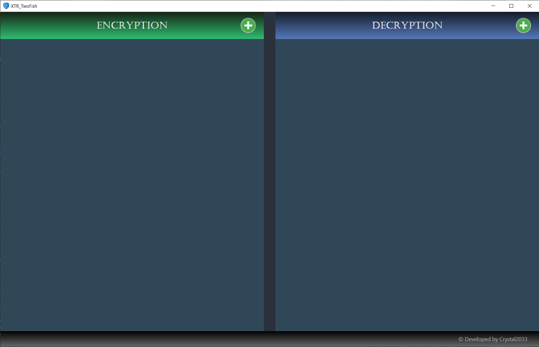 GitHub - Crystal2033/CryptoSystemUI: User interface for realization of XTR and TwoFish ...