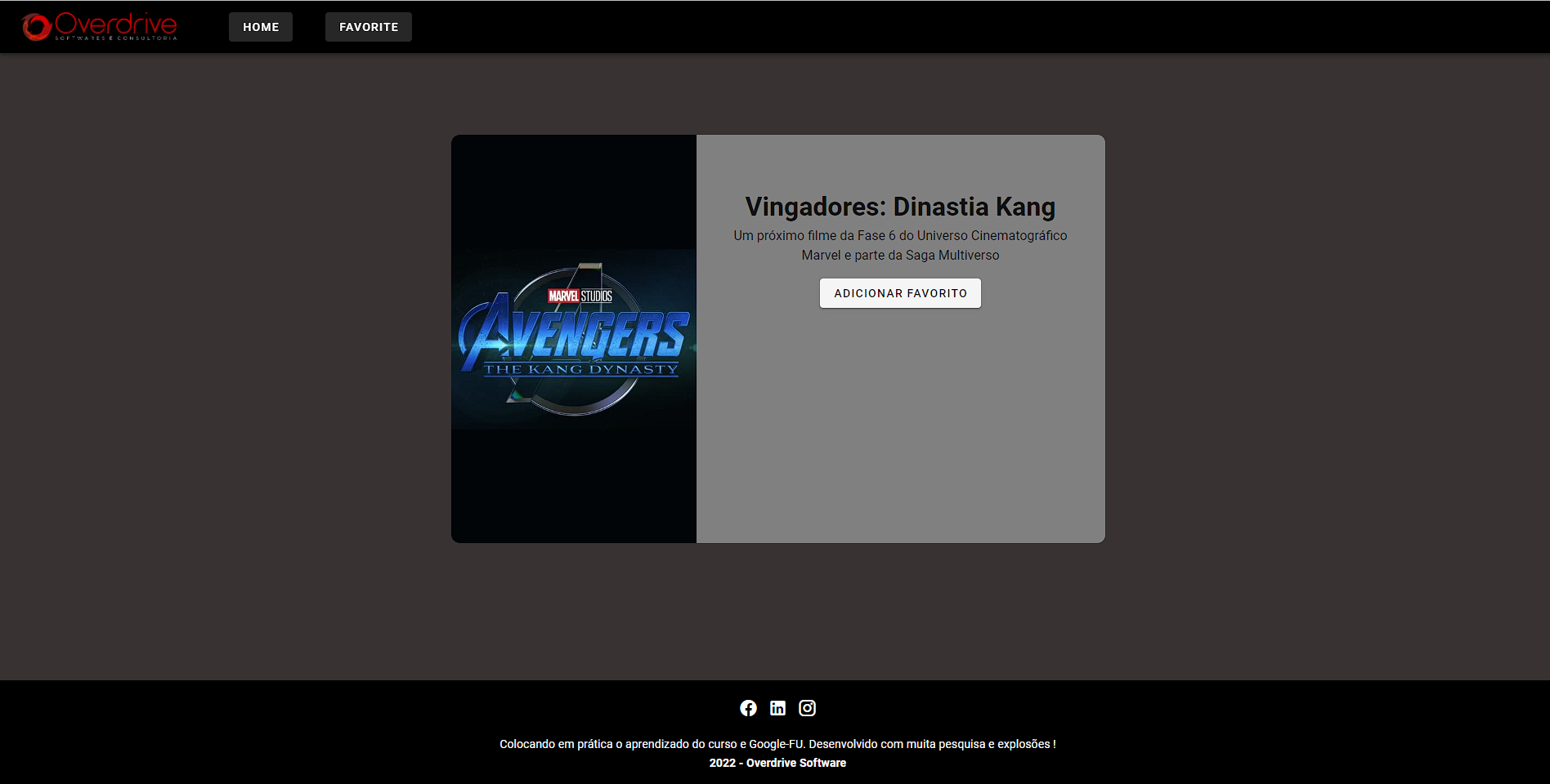 GitHub - lhucasdp/projetoFinal: Projeto 3, último do estágio