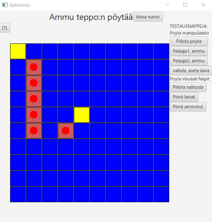 Github Eetueh Battleship Battleship Game Using Javafx