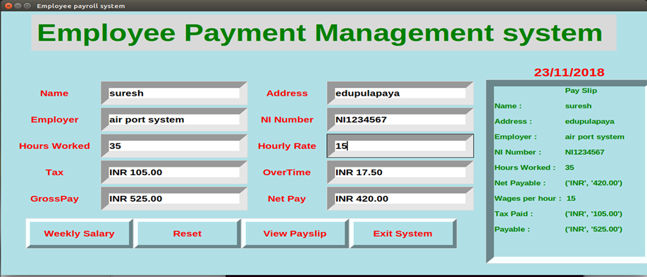 GitHub - GaneshWaghmare31/Employee-Payment-Management-System: Created a ...
