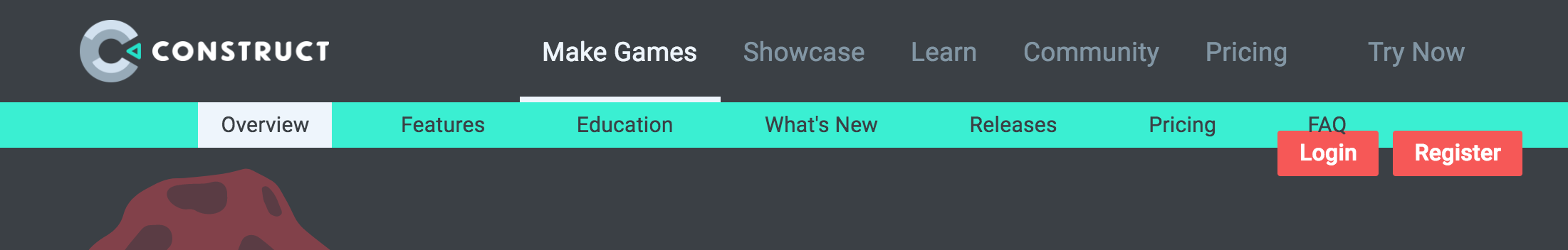 [ Website ] Login and Register buttons overflow menu bar at certain widths · Issue #1229 ...