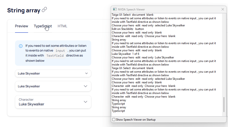 🐞 - tui-select wrong screen reader output · Issue #3784 · taiga-family/taiga-ui · GitHub
