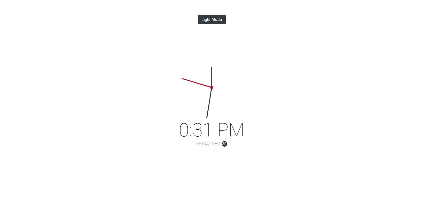 GitHub - HAmini01/clock-design-with-darkmode