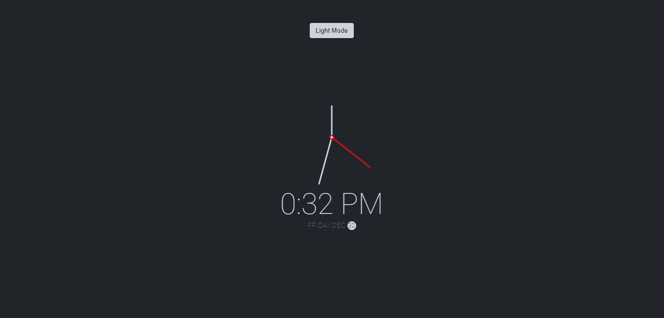 GitHub - HAmini01/clock-design-with-darkmode