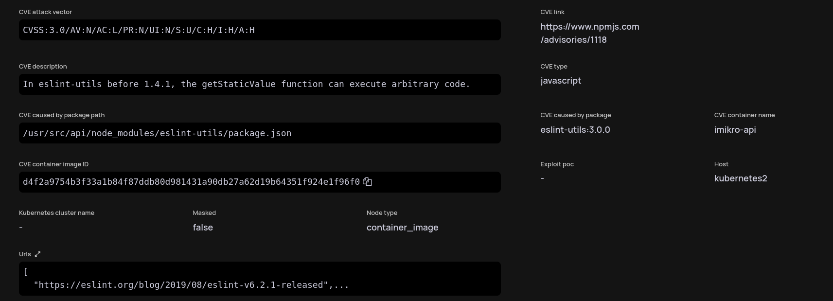 Inaccurate version detection and vuln report · Issue #473 · deepfence/ThreatMapper · GitHub
