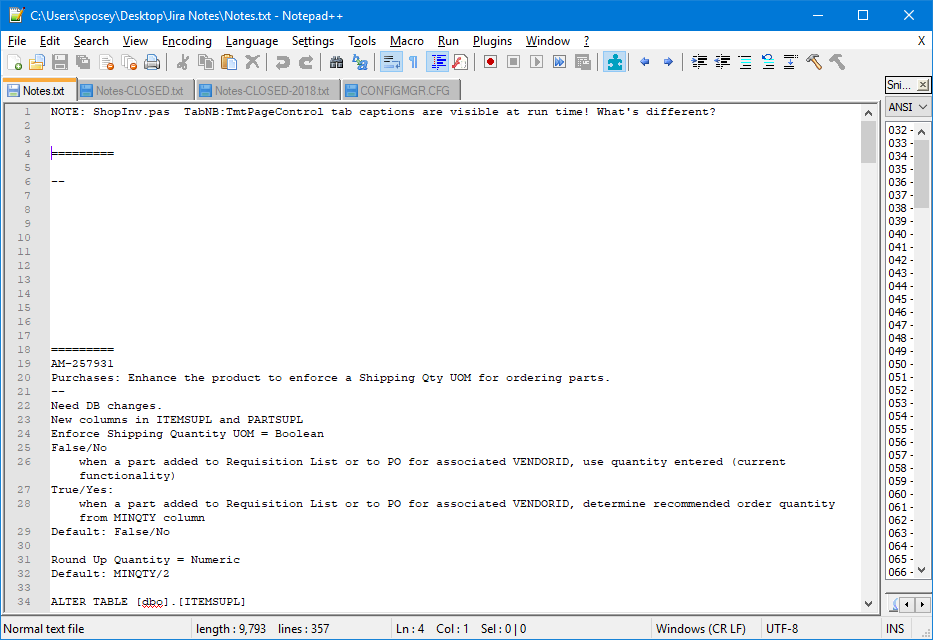 Edit windows scrolled after restore from minimize. · Issue #5258 ...