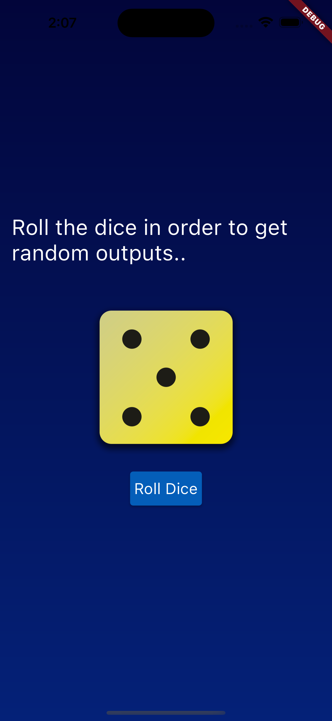 GitHub - modakverma/flutter-diceRollApp: basic frontend dice rolling app using flutter