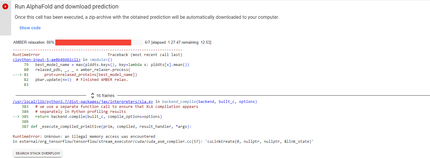 RuntimeError: Unknown: an illegal memory access was encountered in external... · Issue #170 ...