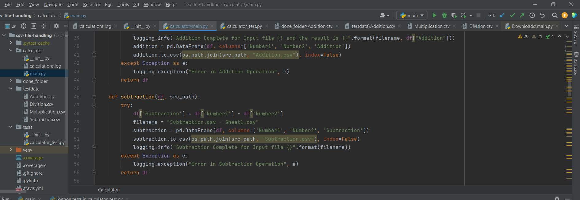 Github Sandeepajaladi Csv File Handling Csv File Handling Using Panda