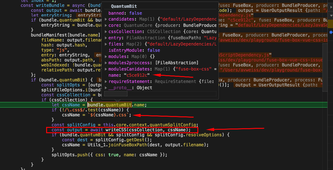 Fuse Box Can T Find Css Chunks Generated By Quantumplugin Css True · Issue 1363 · Fuse Box