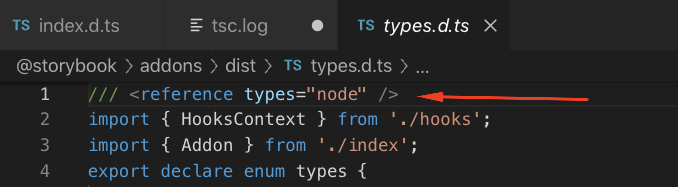 @storybook/angular & @storybook/addons require node types · Issue #8343 · storybookjs/storybook ...