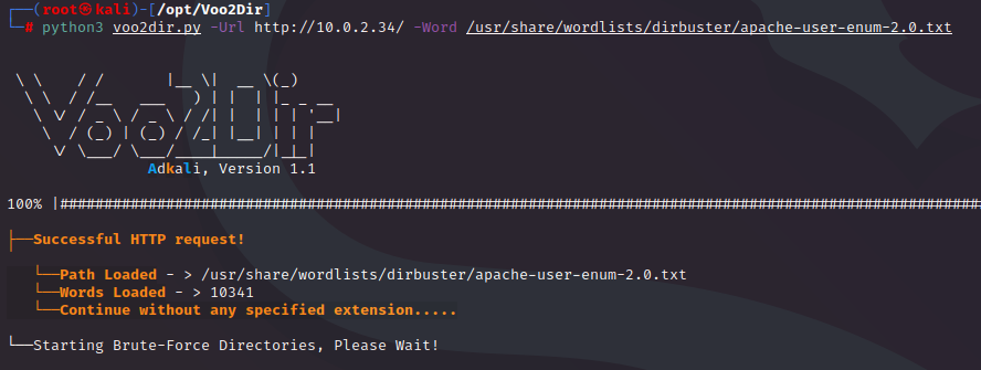 GitHub - Adkali/Voo2Dir: A light brute-force directory tool for finding website hidden path ...
