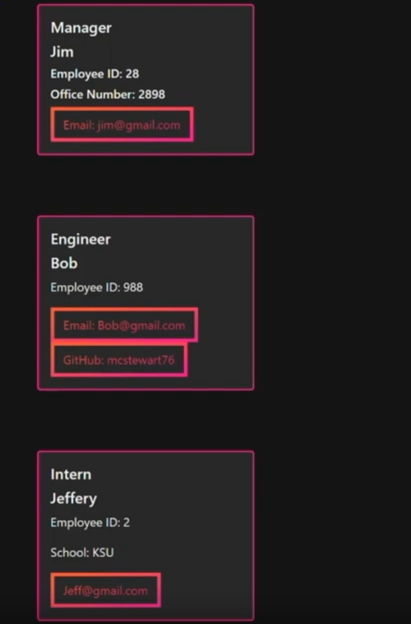 GitHub - mcstewart76/TeamProfileGenerator