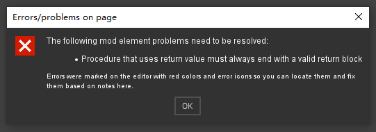 The return blocks in procedure may cause build failed in some case · Issue #3023 · MCreator ...