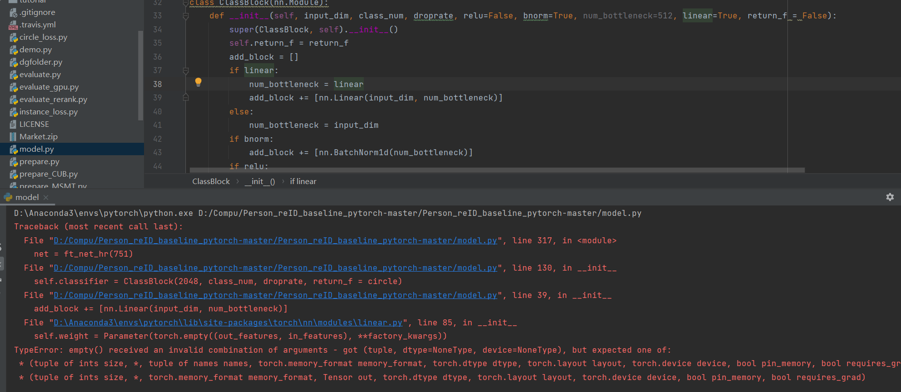 model.py i have meet some problem · Issue #311 · layumi/Person_reID ...