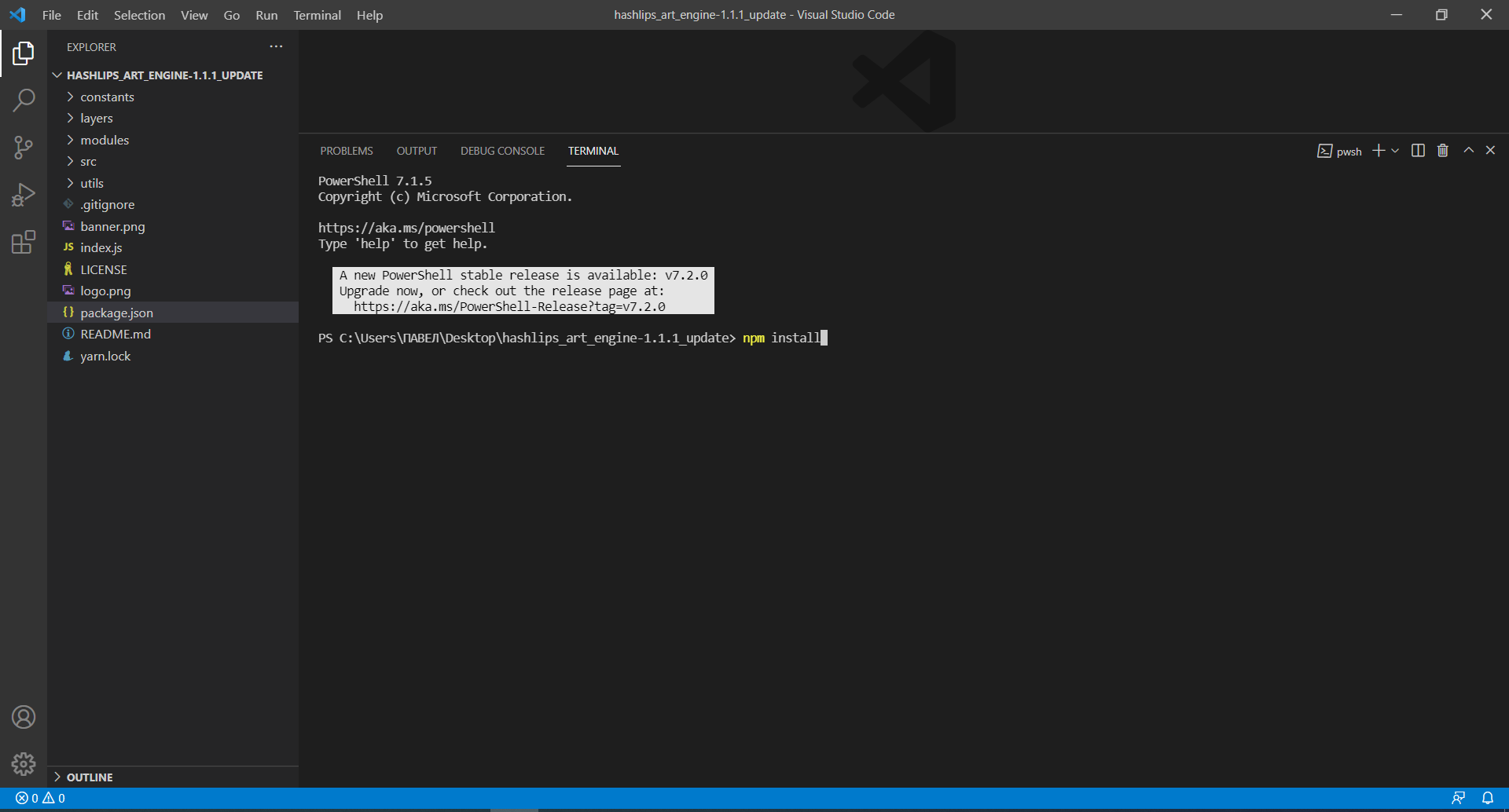 Error: ENOENT, No such file or directory · Issue #259 · HashLips/hashlips_art_engine · GitHub