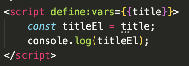 Typescript warning when using `define:vars` on script tag · Issue #9164 ...