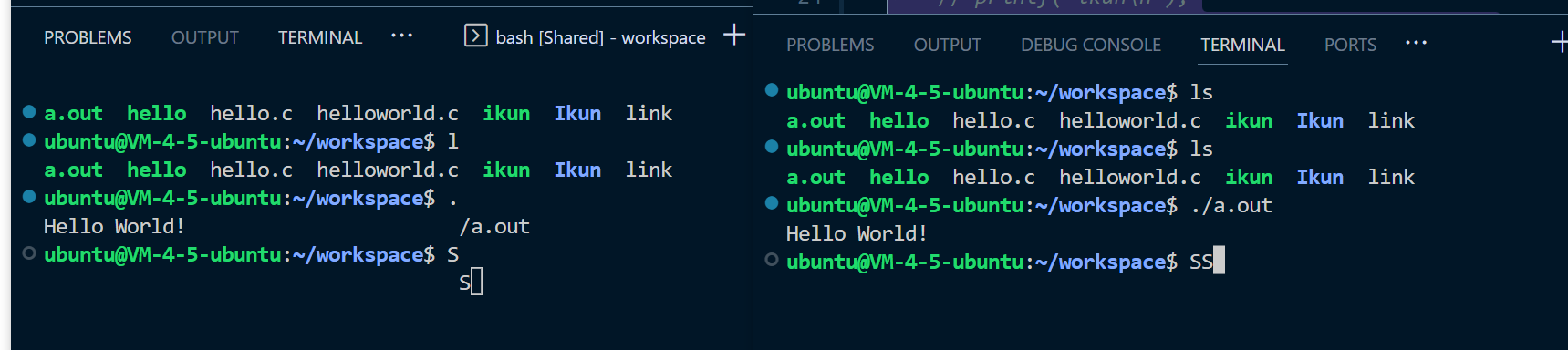 `shared terminal` vertical display problem · Issue #4892 · microsoft/live-share · GitHub