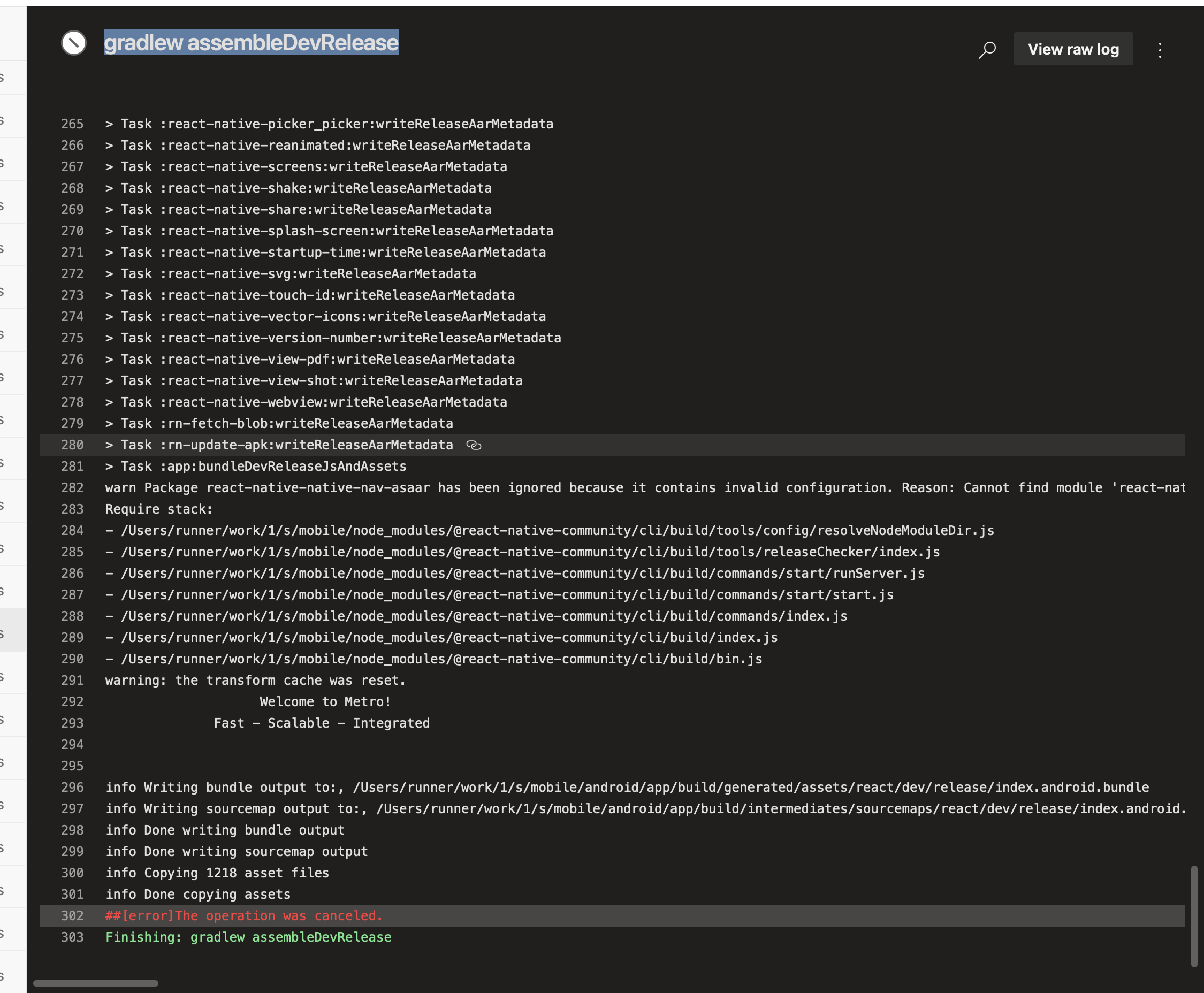 Ios Xcode Build Hanging At Running Script Bundle React Native Code And Images The Transform