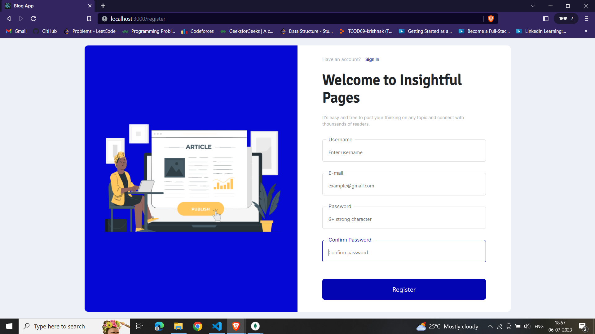 GitHub - Kisna2512/Insightful-Pages: Blog App