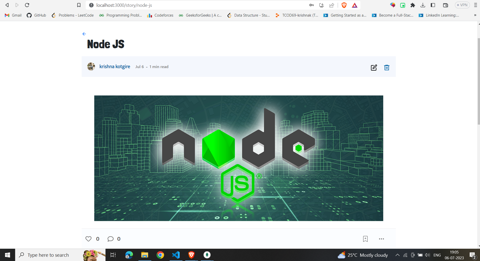 GitHub - Kisna2512/Insightful-Pages: Blog App