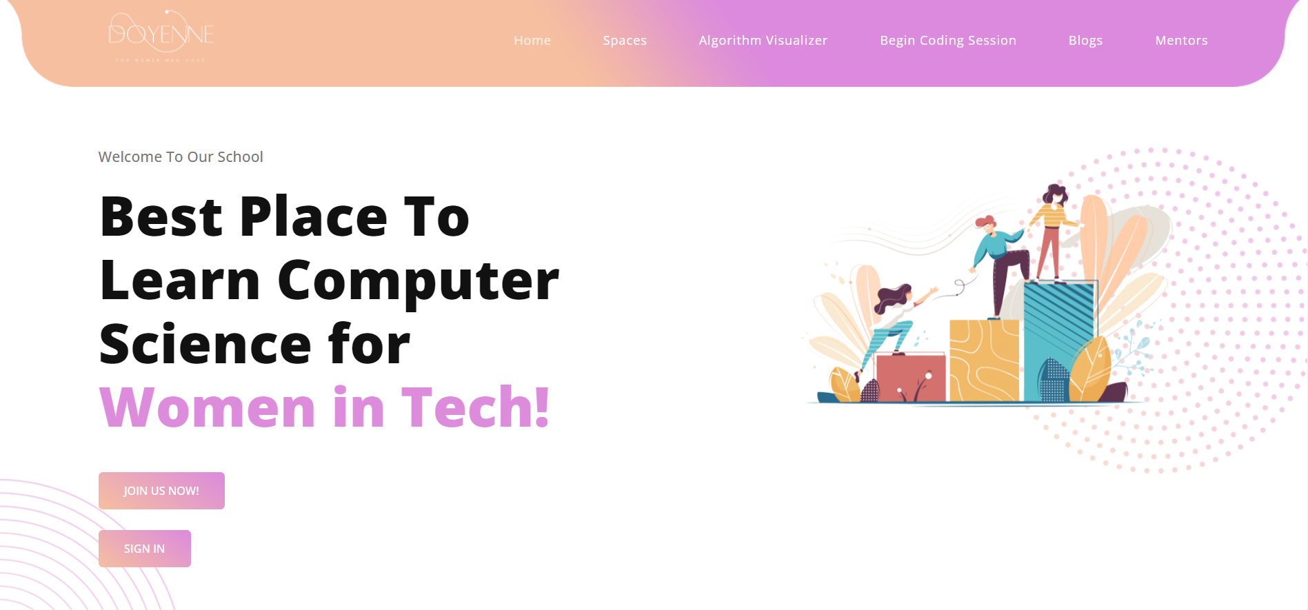 GitHub - navya-Singla-1-3-0-9/CodeConnect: A web application to boost participation of women in ...