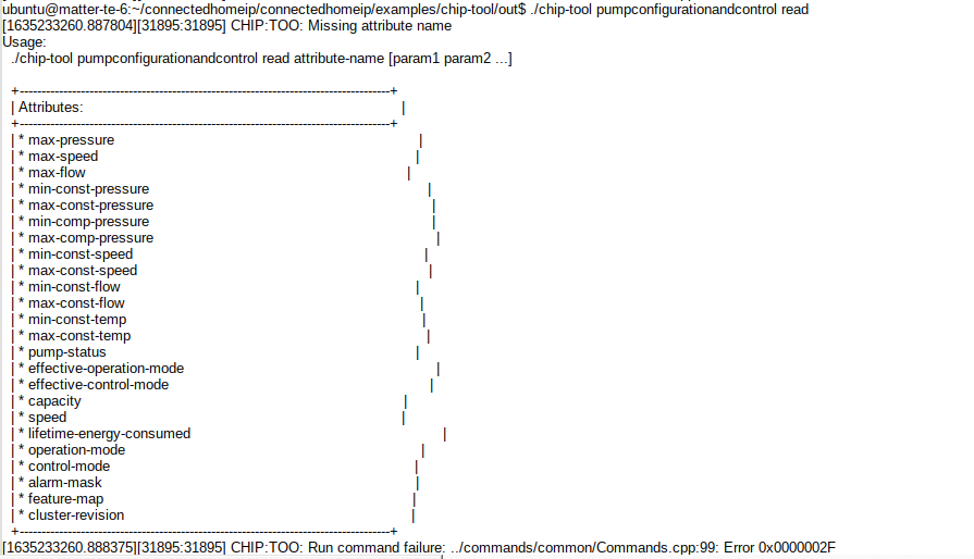 Tc Pcc 21 Attributes With Server As Dut Power And Lifetimerunninghours Attribute Not Present 
