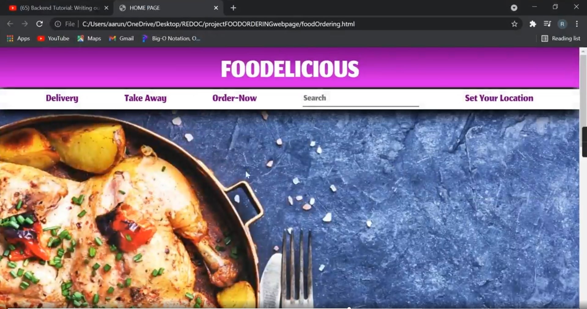 GitHub - Rohan749/Food-ordering-webpage: This is a food ordering ...