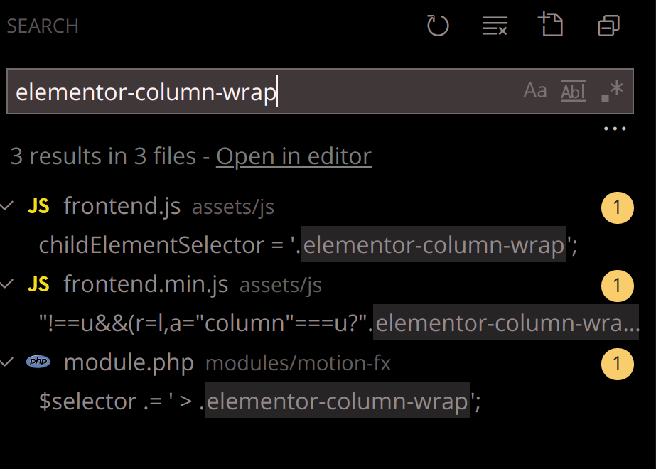 Issue with deprecated selectors used on Elementor Pro after v3.0 upgrade · Issue #11849 ...