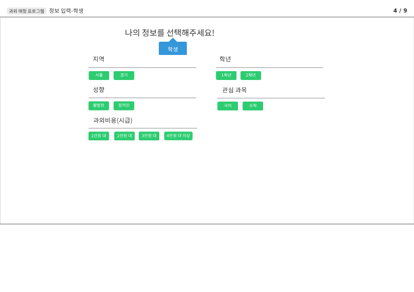화면 설계서 - HICC-Bootcamp/2022-Justworkhard-tutorKING GitHub Wiki