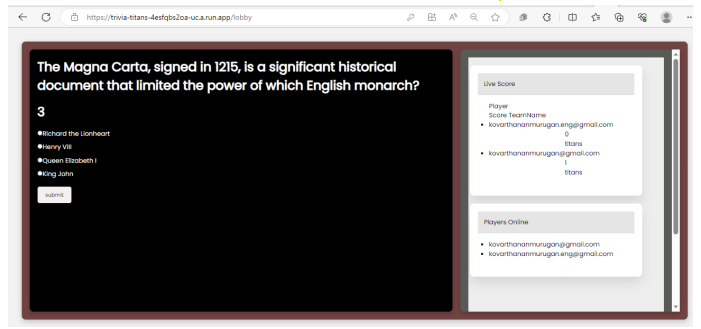 GitHub - Kovarthanan-murugan/Dal_CSCI_5410_Serverless_Trivia_Game