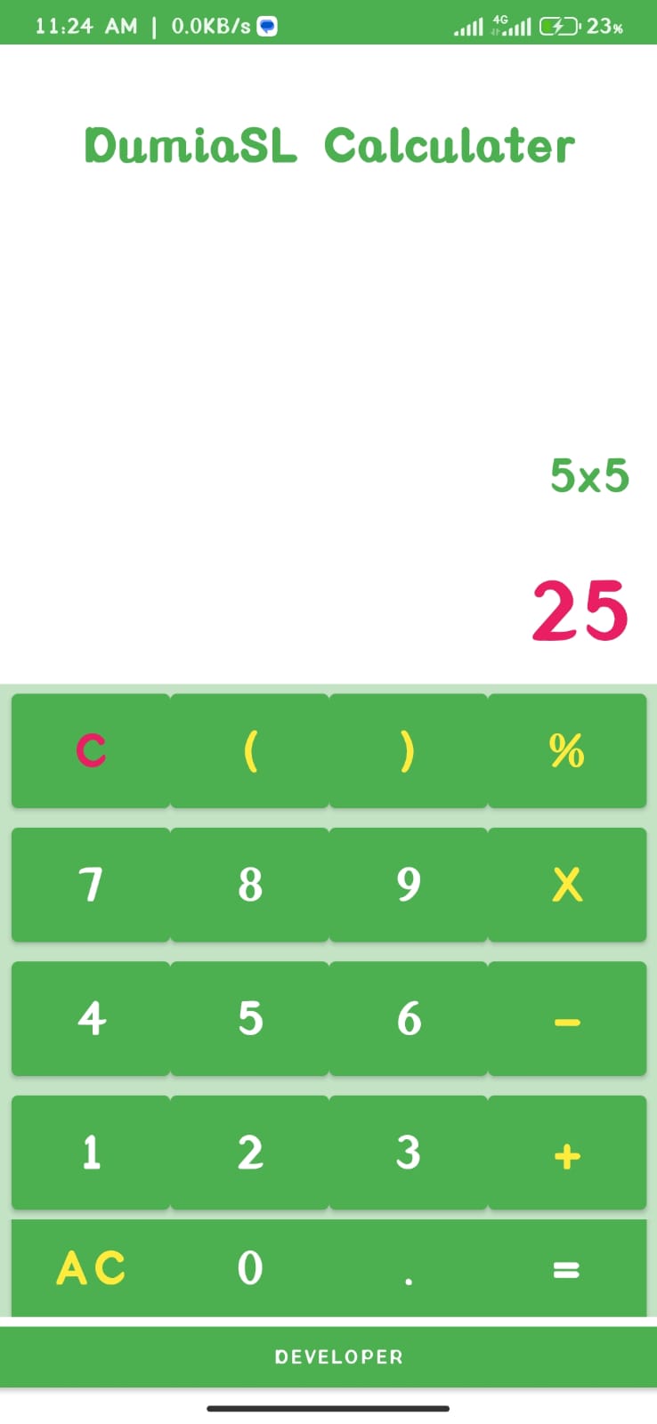 GitHub - DumiaSL/mycalc: This Calculator app is an application developed for android cells ...