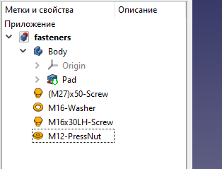 Translation parts in treeview. · Issue #183 · shaise/FreeCAD_FastenersWB · GitHub