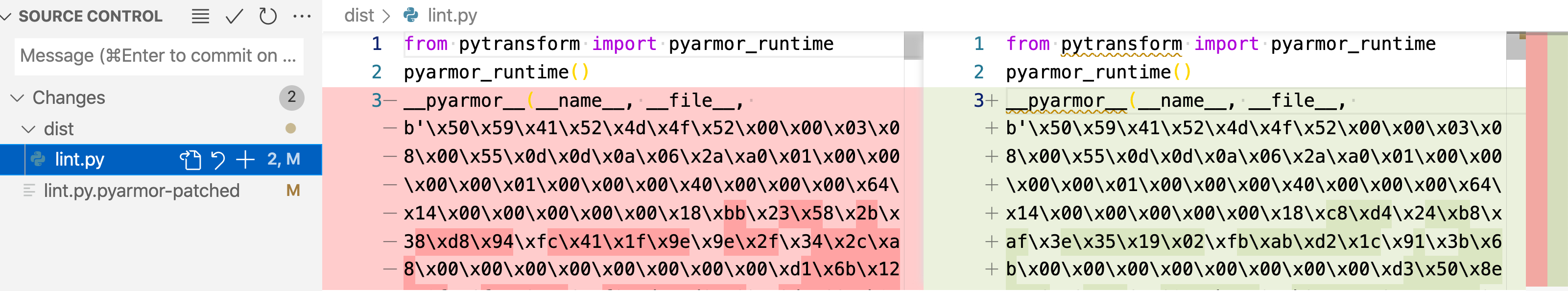 How-to preserve the original line numbers when using Pyarmor? · Issue #512 · dashingsoft/pyarmor ...