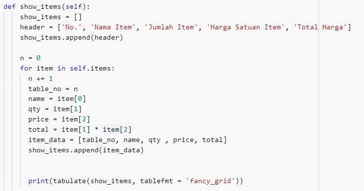 GitHub - AnisaGustiara/ProjectKasir: Program self-kasir sederhana dari ...