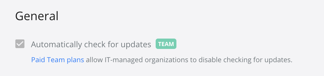 Unchecking Automatically Check For Updates Does Not Disable Check For Updates · Issue 3908