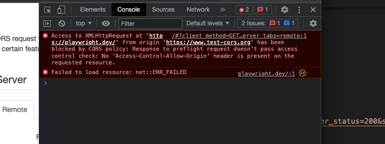 [BUG] setExtraHTTPHeaders breaks CORS headers in Chromium · Issue #21811 · microsoft/playwright ...