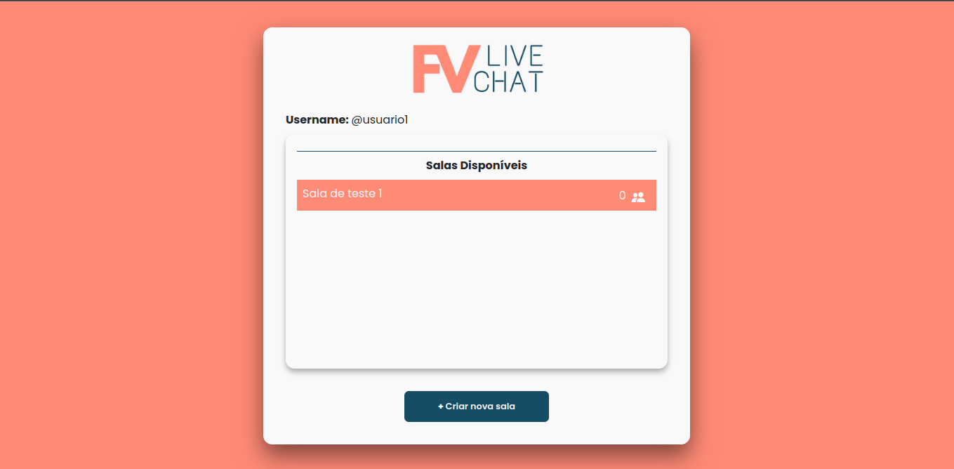 GitHub - fillipevieira92/live-chat: Sistema de batepapo online onde é possível criar salas e ...