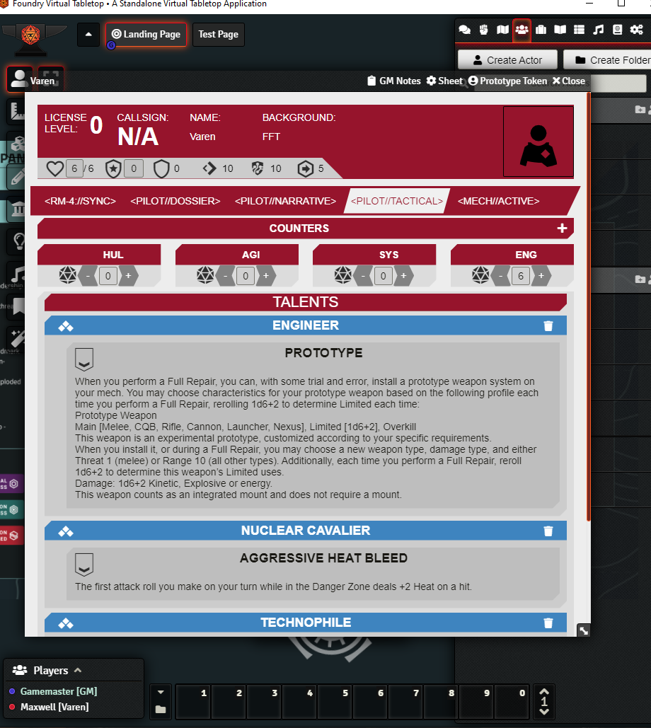 [BUG] Engineering skill incorrectly gives bonus uses to pilot gear. · Issue #324 · Eranziel ...