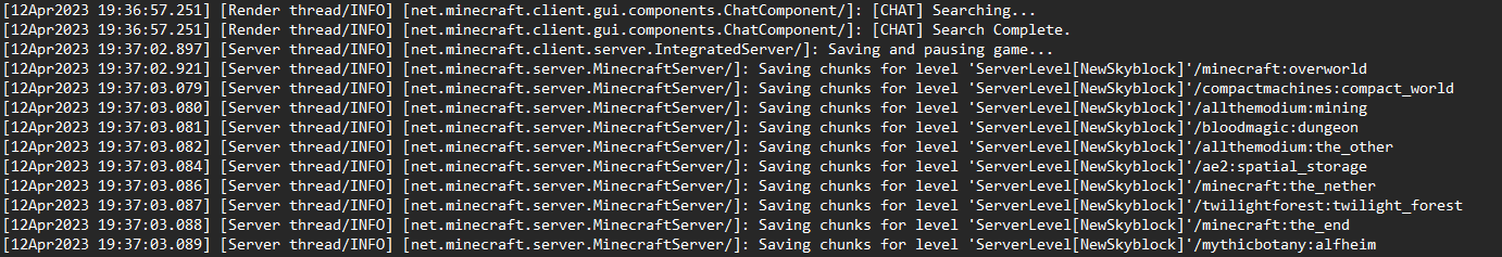 Server shuts down when using Structure Compass · Issue #436 · AllTheMods/All-the-mods-7-Sky · GitHub
