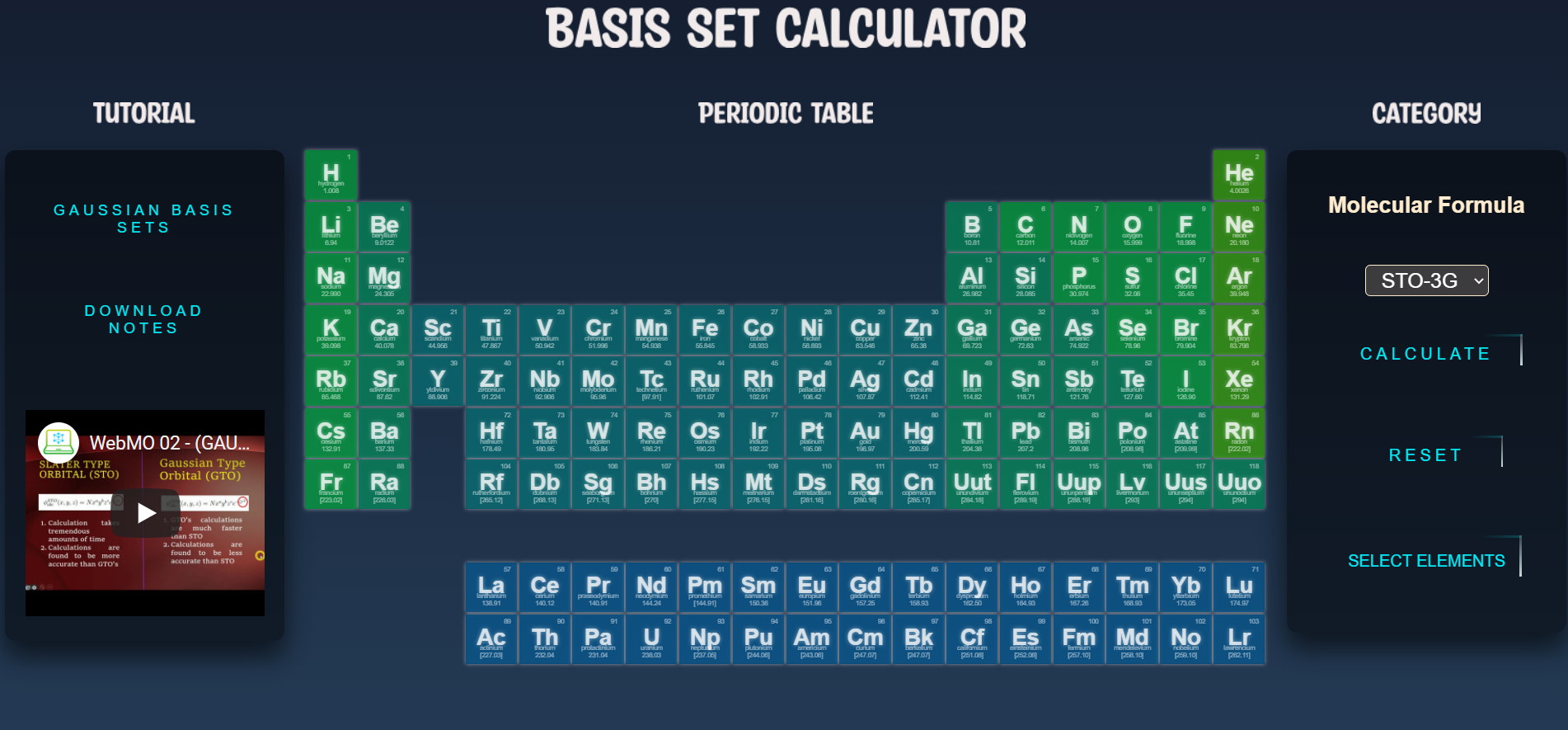 GitHub - Shlokatheking/Gaussian-Function-Calculator-Basis-Set