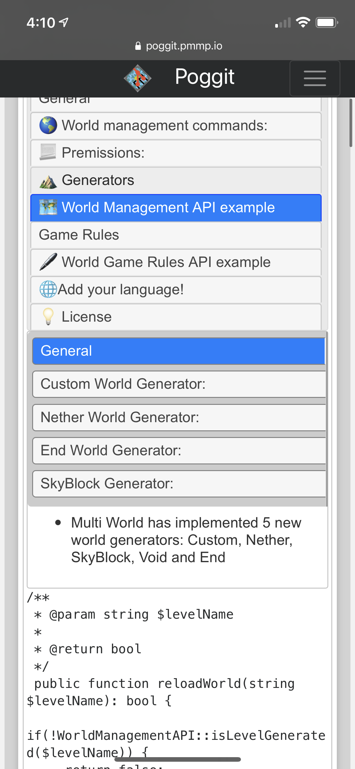 Everything in the dashboard after generator just shows what generator shows · Issue #208 ...