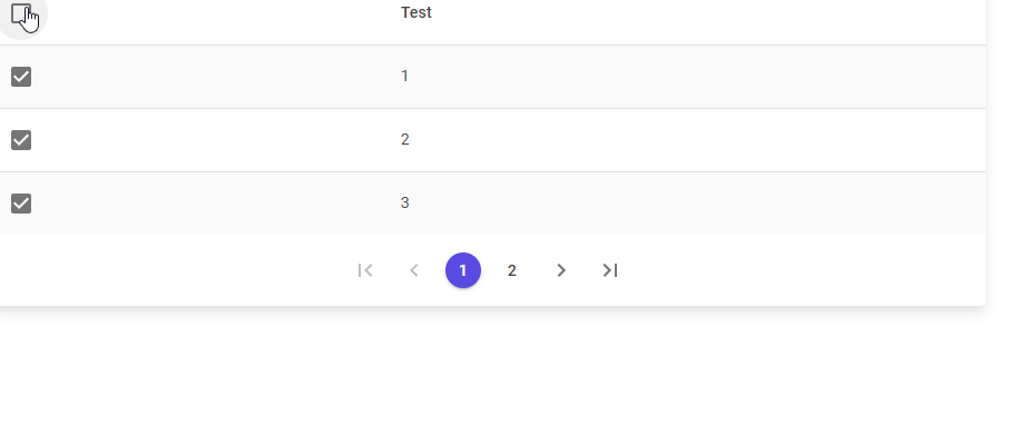 MudTable with MultiSelection, Pagination and ServerData - deselect all checkbox does not work ...